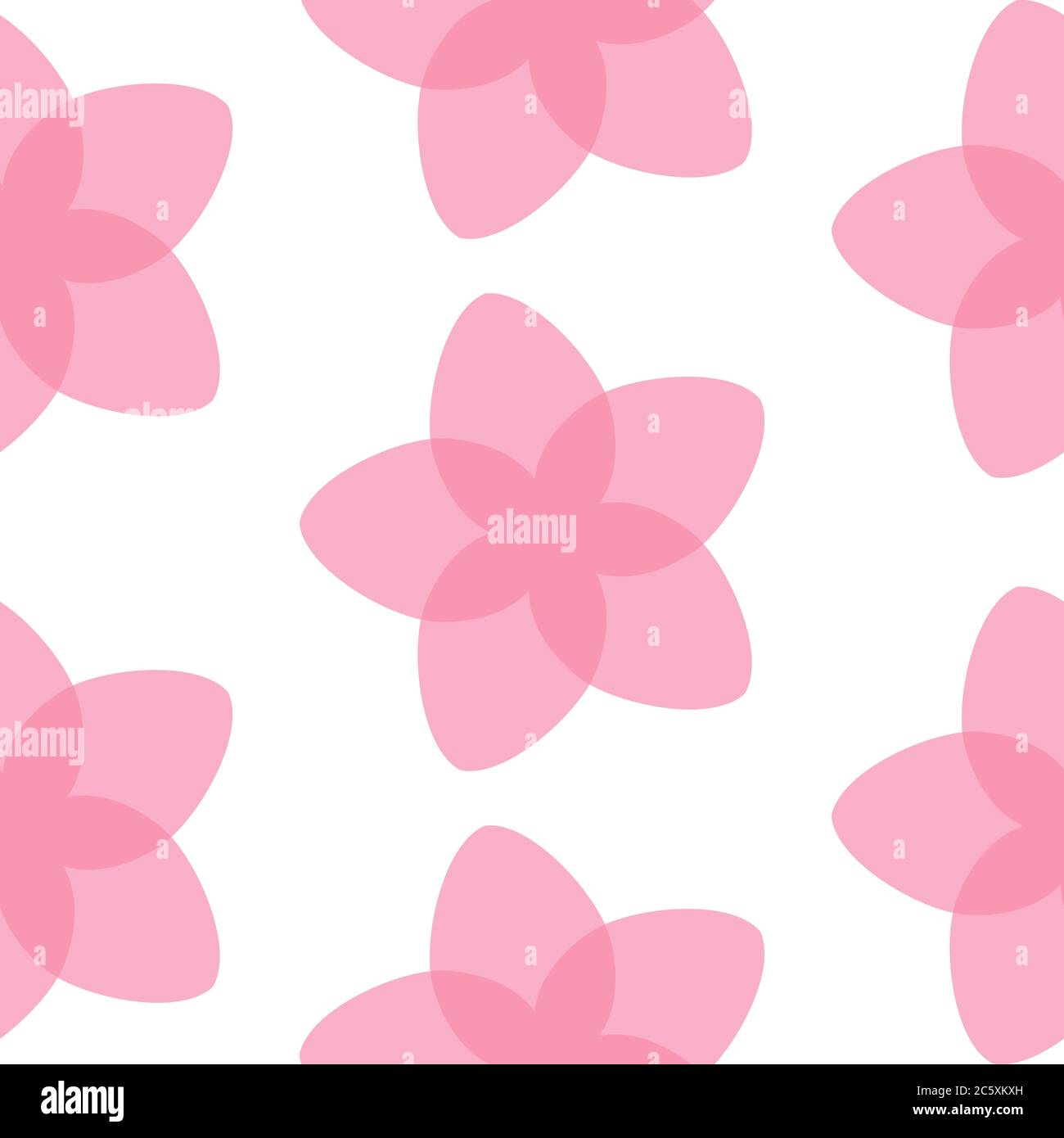 pattern sakura flower design vector Stock Vector Image & Art - Alamy