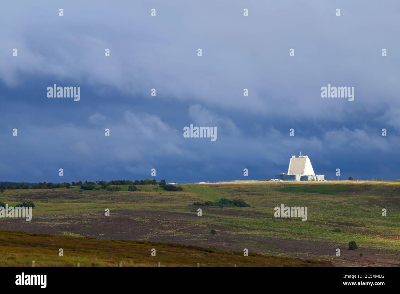 Raf Fylingdales Early Warning Radar High Resolution Stock Photography ...