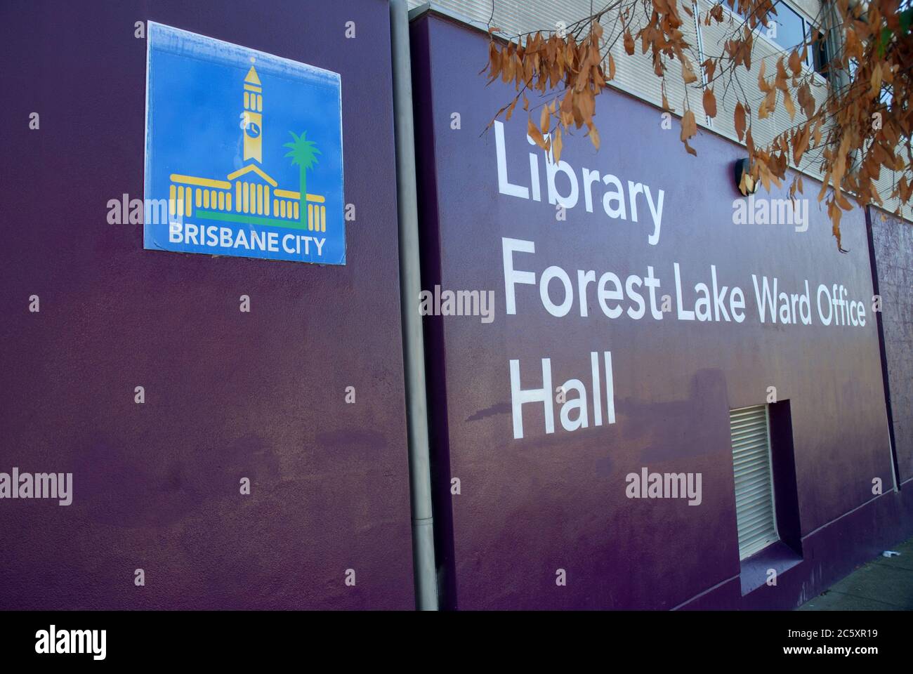 Library, Forest Lake Ward Offive Hall, Inala Plaza, Inala, Brisbane ...