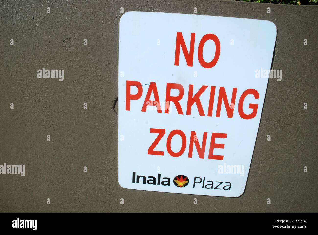 No Parking Zone, Inala Plaza, Inala, Brisbane, Queensland, Australia ...