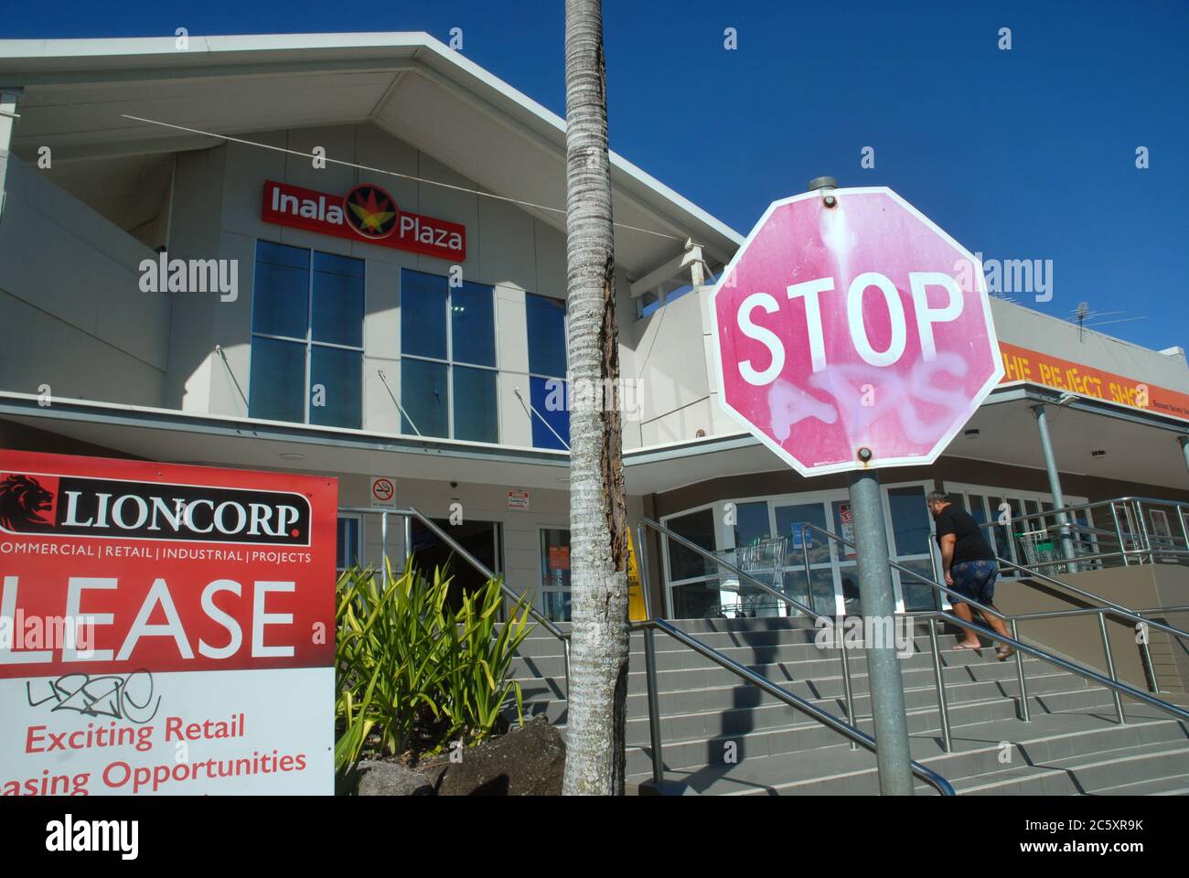 Front of Inala Plaza, Inala, Brisbane, Queensland, Australia Stock ...