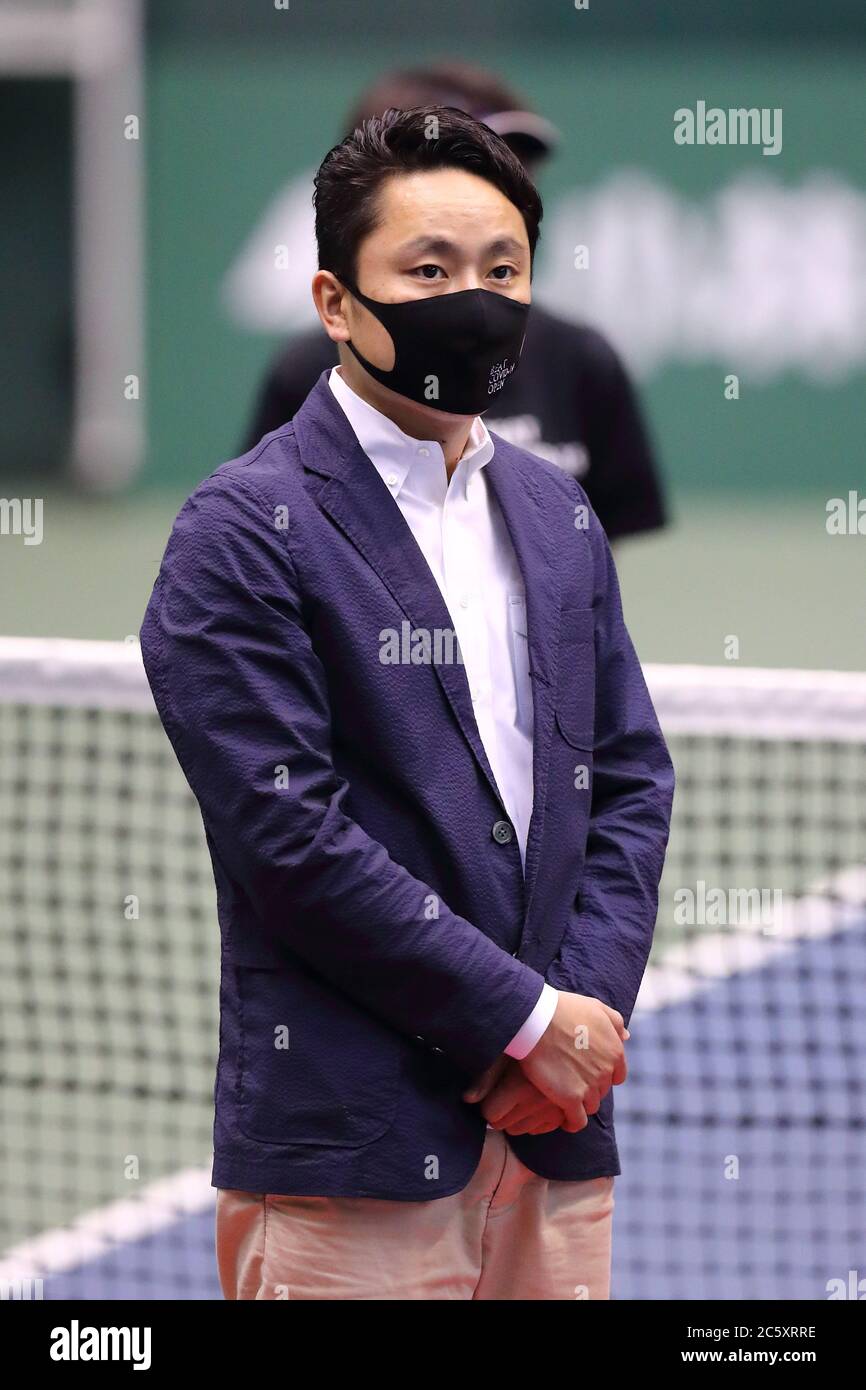 Bourbon Beans Dome, Hyogo, Japan. 3rd July, 2020. Yuki Ota, JULY 3, 2020 - Tennis : BEAT COVID ...