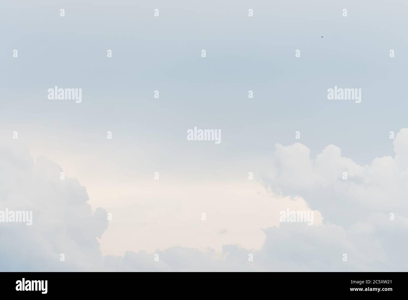 Copy space summer blue sky and white cloud abstract background Stock ...