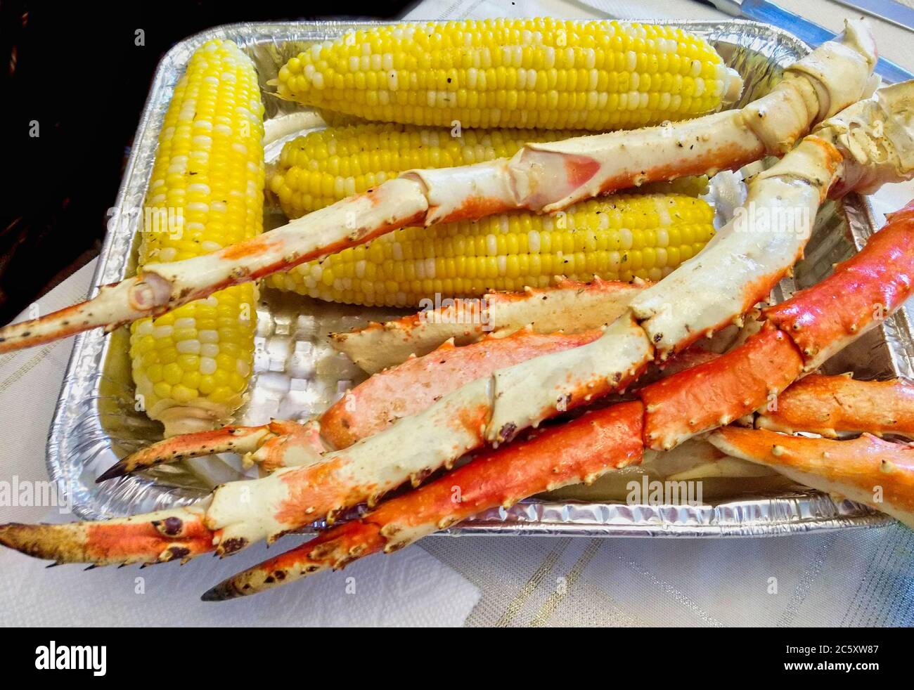 Golden King Crab Legs