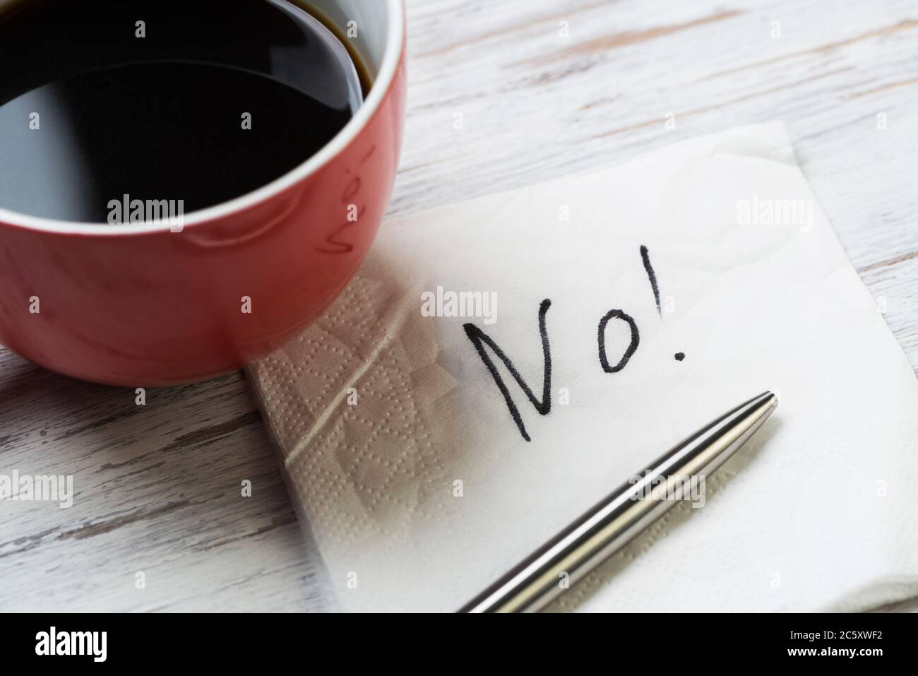 Napkin message advice hi-res stock photography and images - Alamy