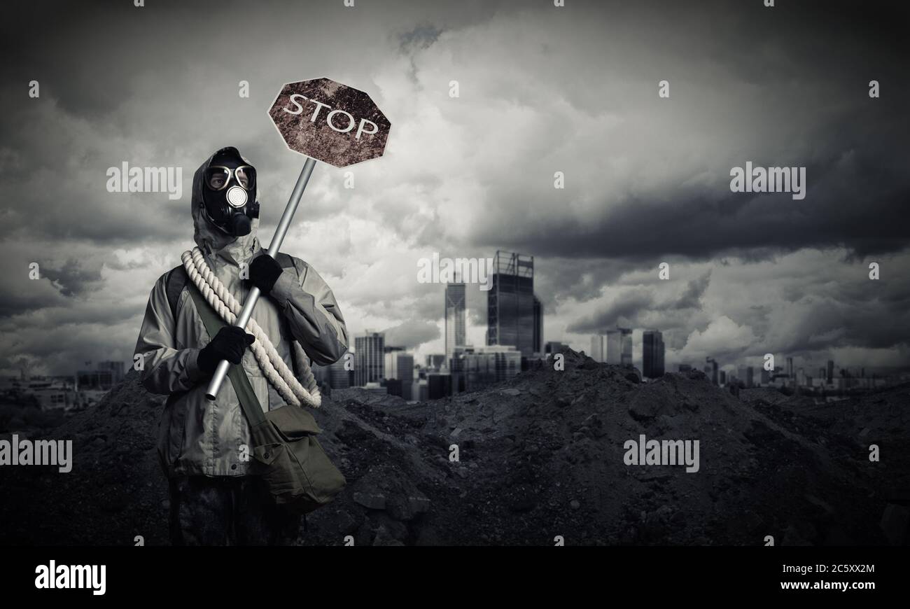 Apocalypse and disaster concept Stock Photo - Alamy