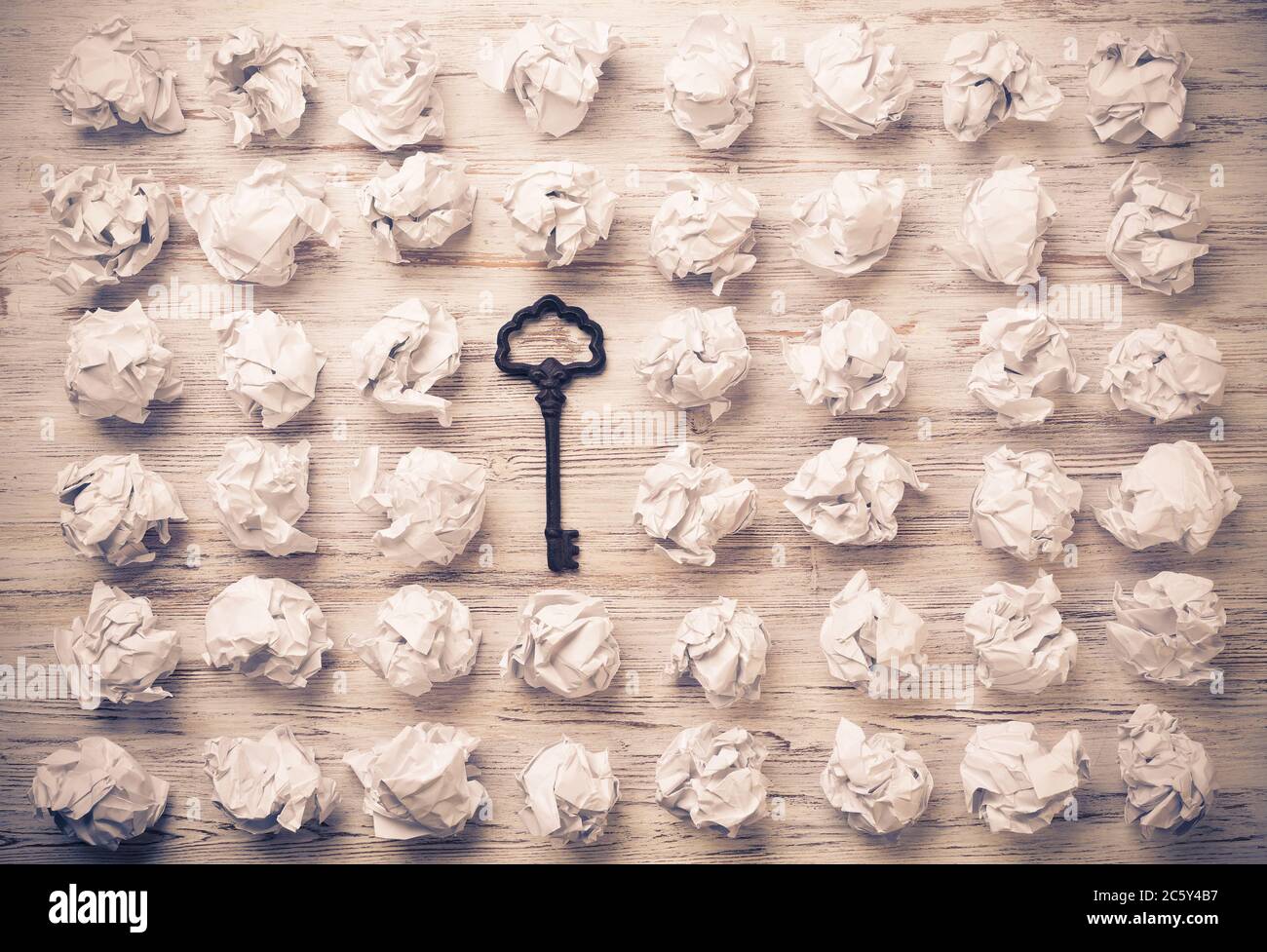 Finding key to success Stock Photo - Alamy