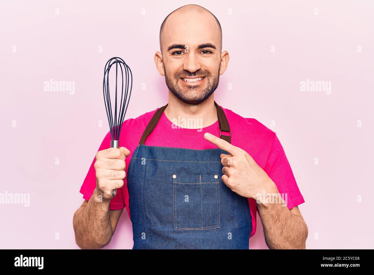 Cuisine bald chef hi-res stock photography and images - Alamy