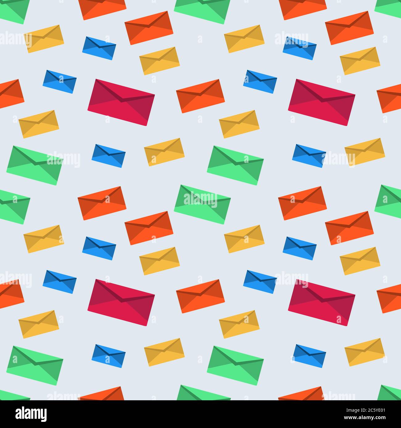 mail seamless pattern vector illustration background Stock Vector Image ...