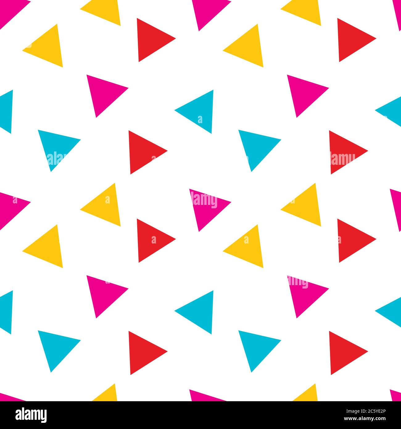 colorful triangle seamless pattern vector illustration background Stock ...