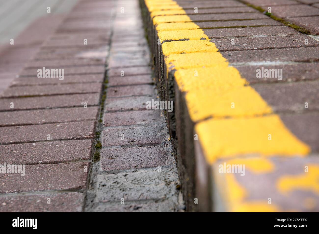 Caution sign stairs steps hi-res stock photography and images - Alamy