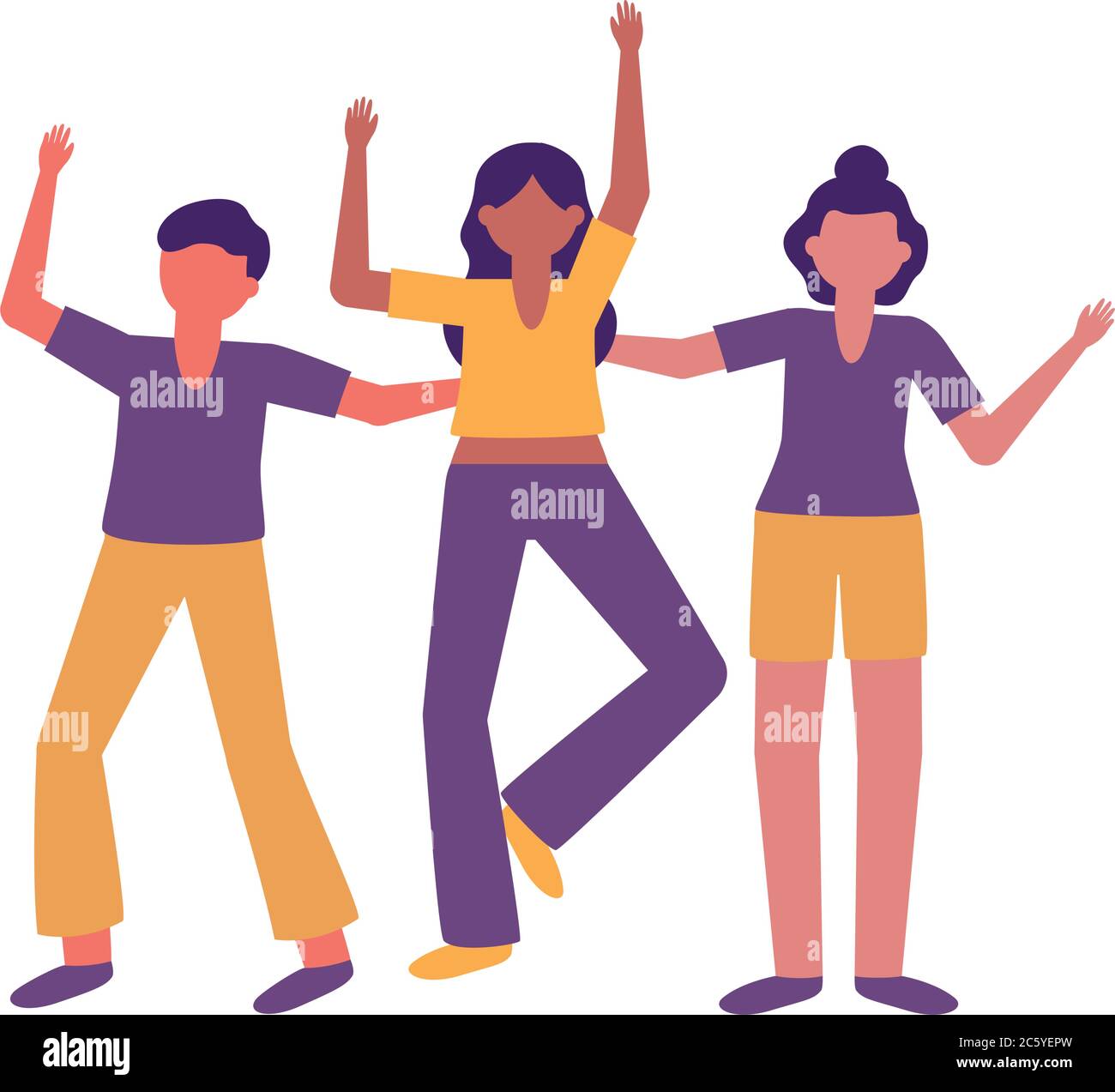 Women and man avatars design, Person people and human theme Vector ...