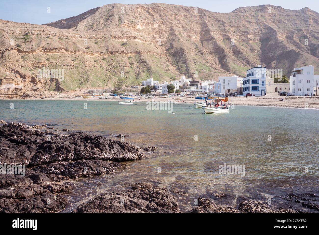 Oman coastal town hi-res stock photography and images - Alamy