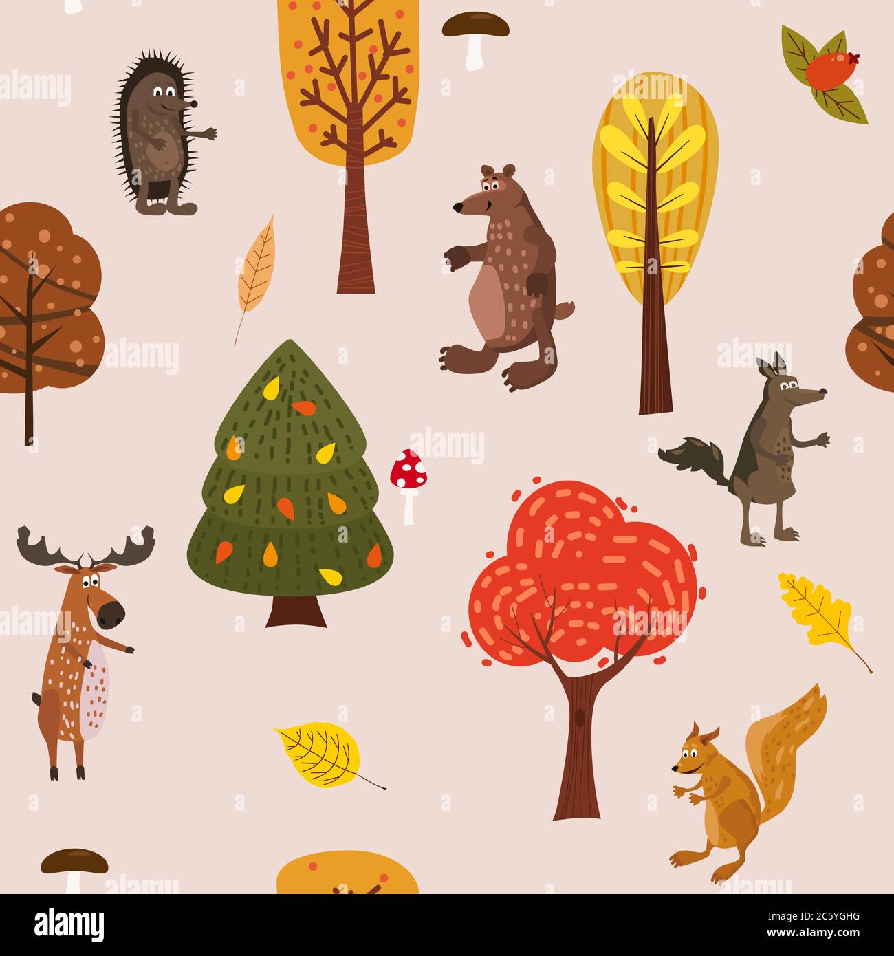 Wolf mushroom Stock Vector Images - Alamy