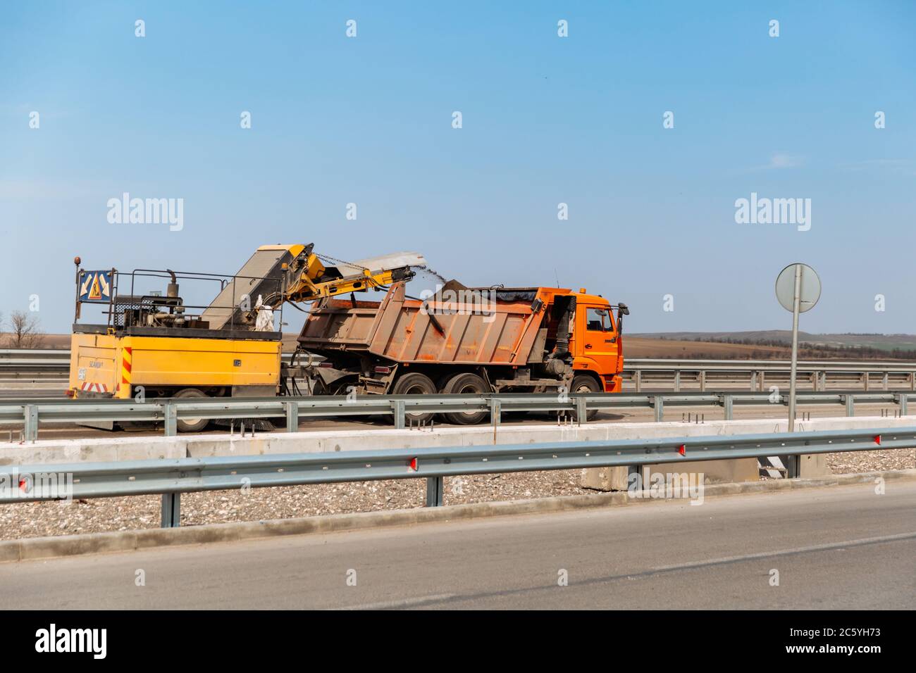 Pavement rehabilitation hi-res stock photography and images - Alamy