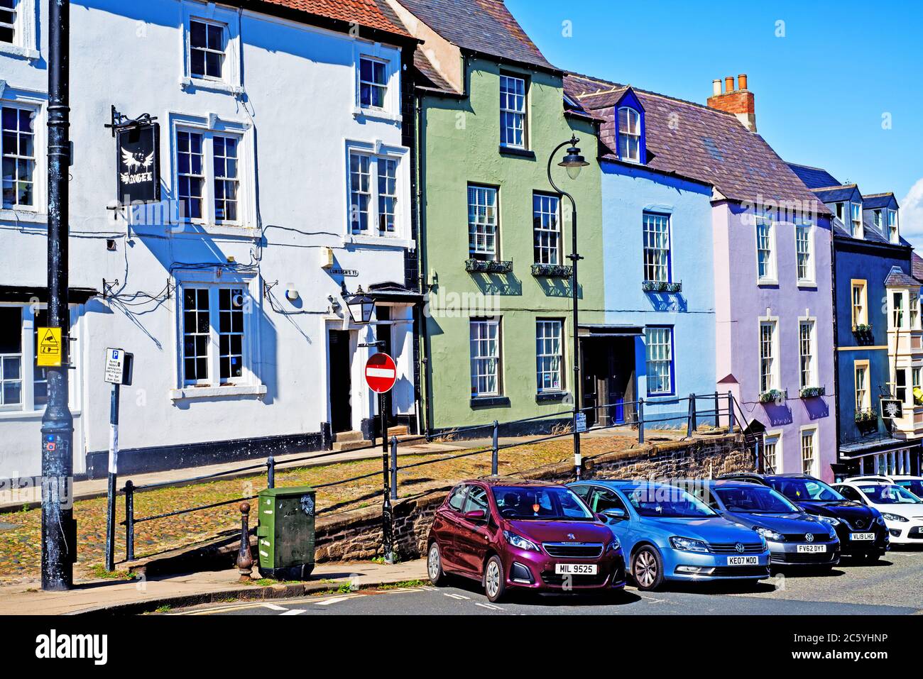 The Angel Inn, Crossgates, Durham, England Stock Photo - Alamy