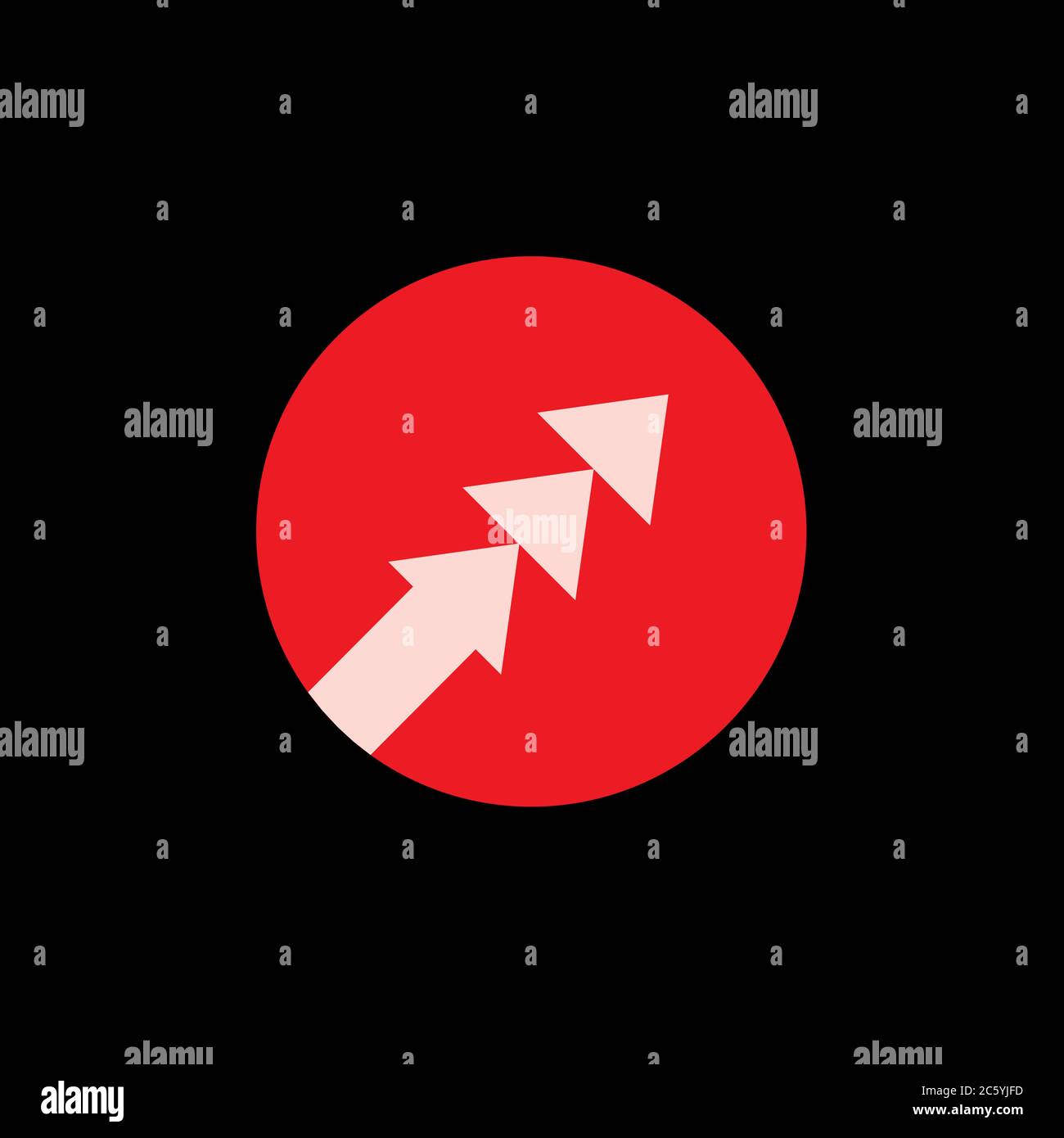 arrows circle ball logo vector Stock Vector Image & Art - Alamy