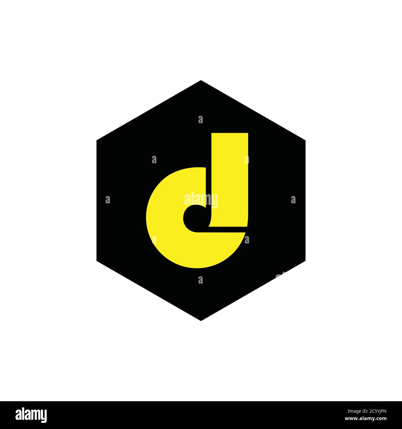 letter d simple geometric logo vector Stock Vector Image & Art - Alamy
