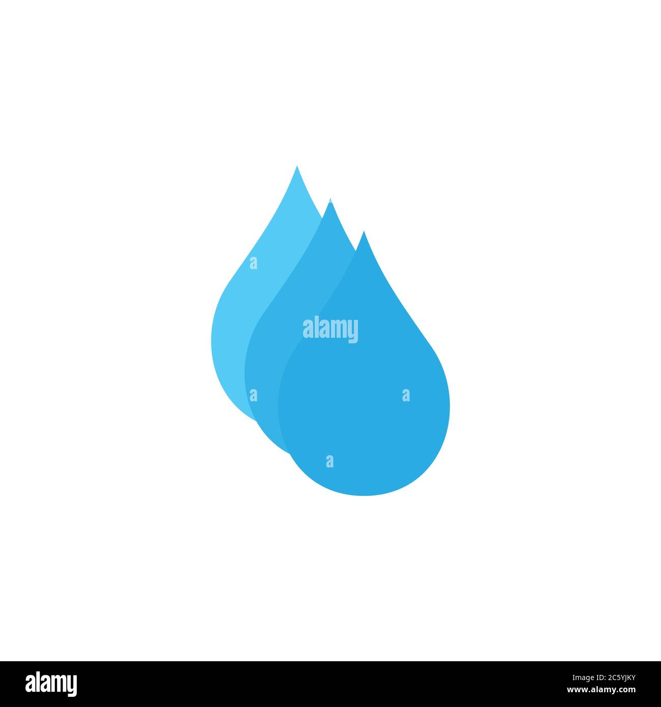 drop water gradient design vector Stock Vector Image & Art - Alamy