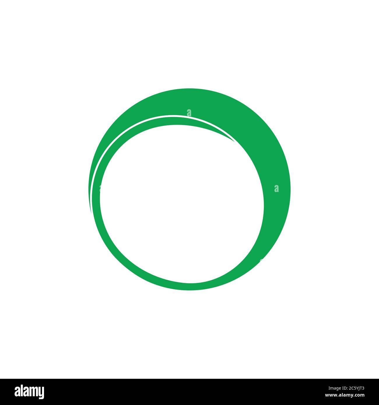 circle geometric curves object logo vector Stock Vector Image & Art - Alamy