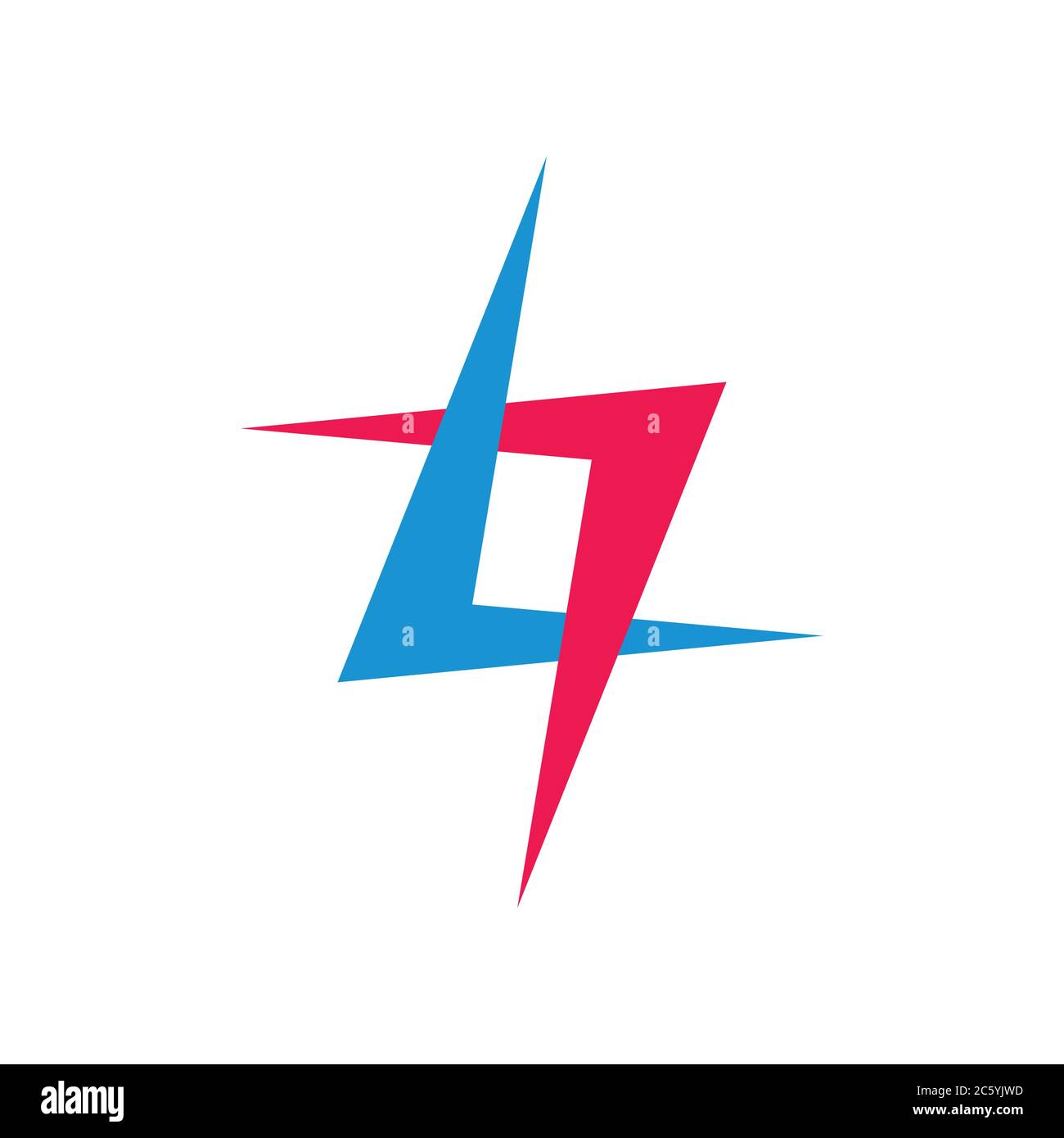 simple linked arrows colorful logo vector Stock Vector Image & Art - Alamy