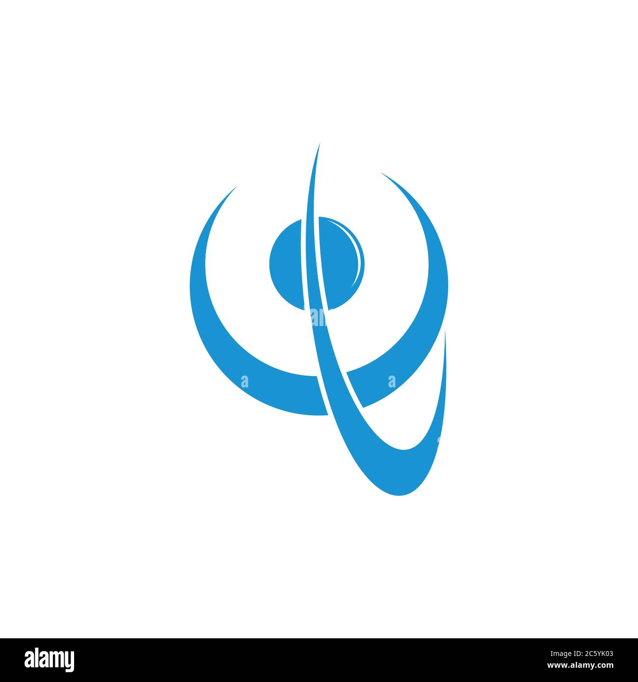 Orbital logo vector vectors hi-res stock photography and images - Alamy