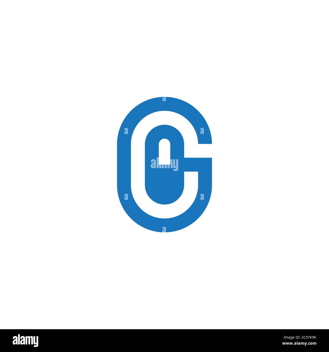 abstract letter g capsule medicine symbol logo vector Stock Vector ...