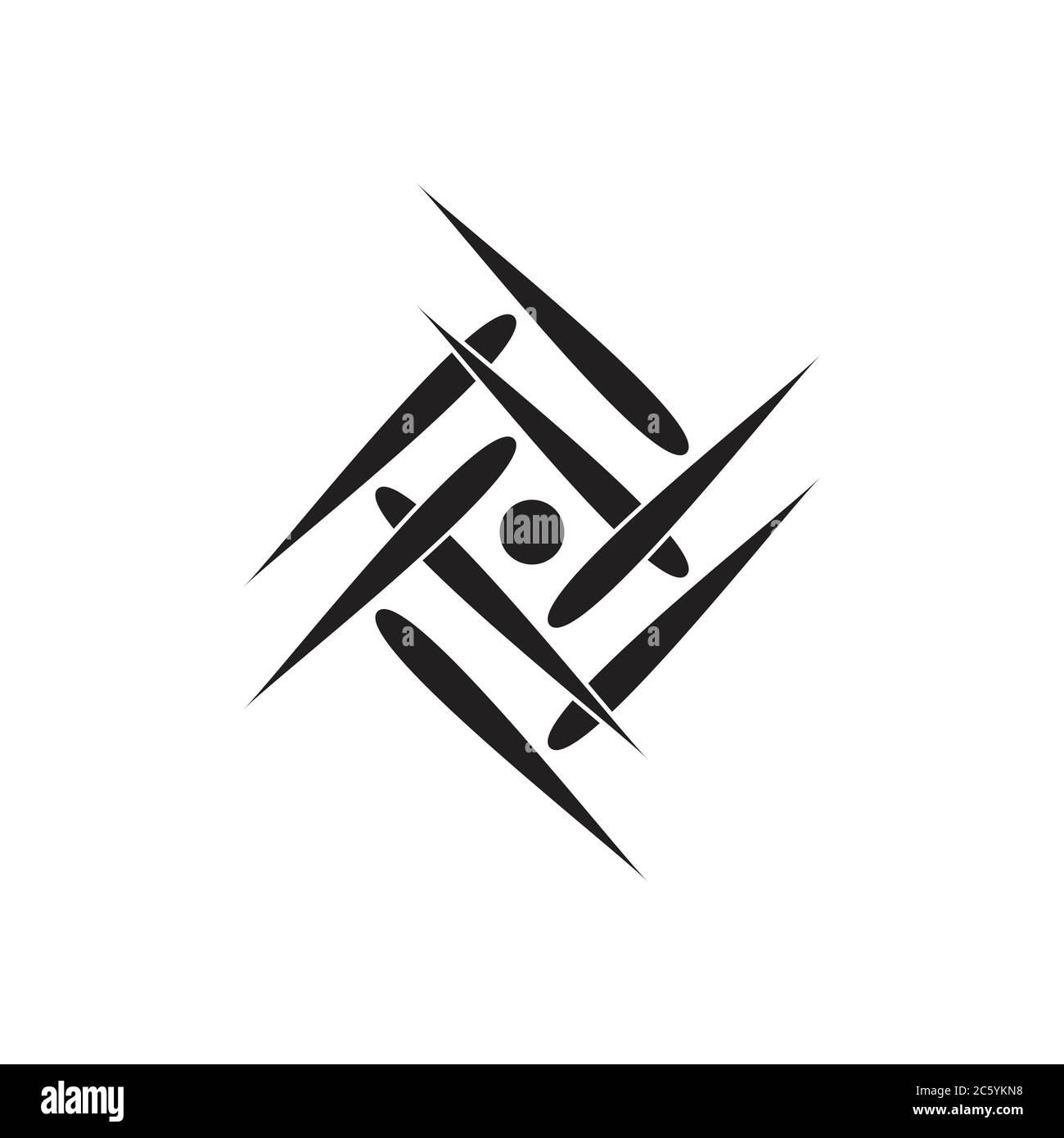 square motion fast movement logo vector Stock Vector Image & Art - Alamy