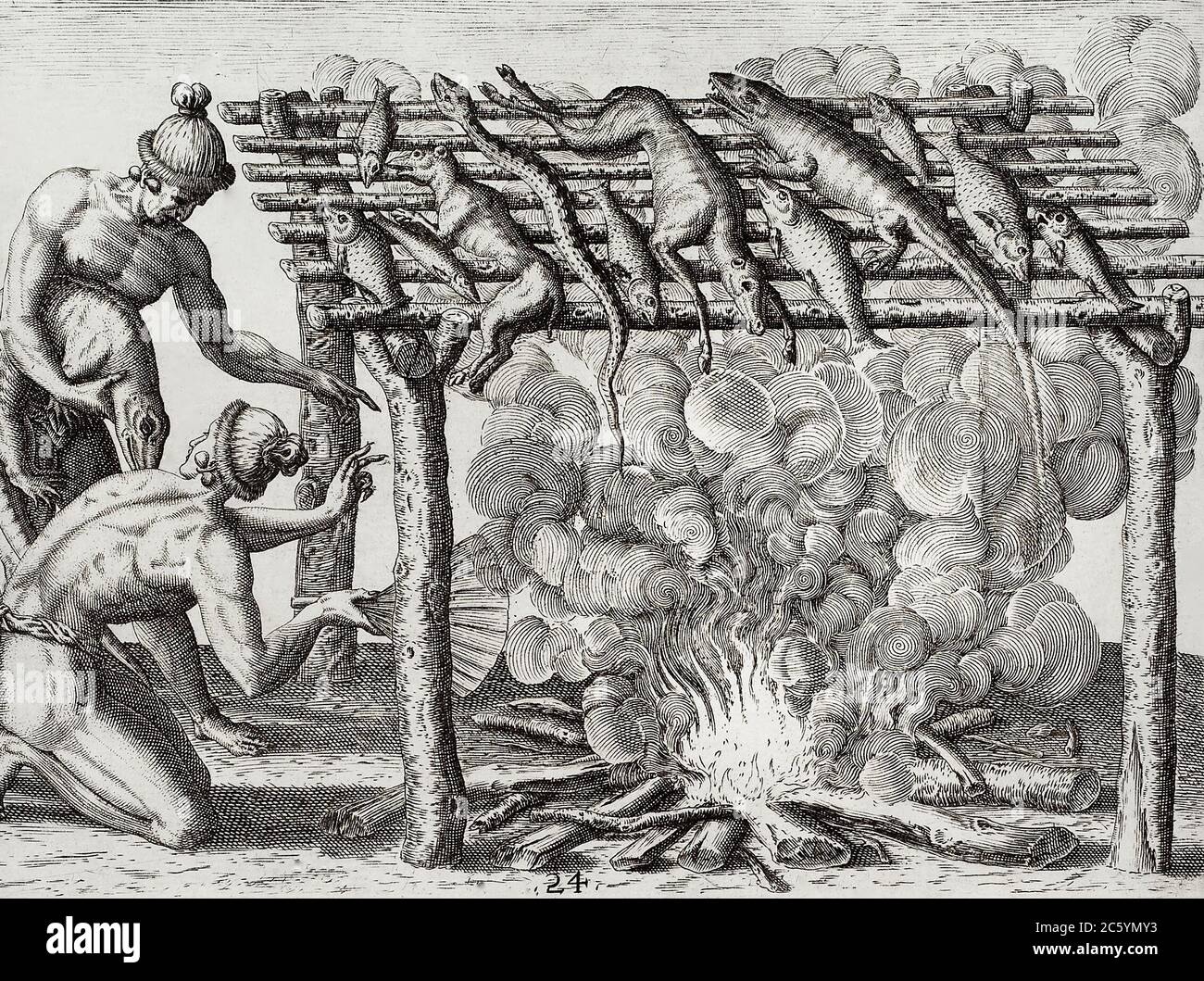 Smoking method hi-res stock photography and images - Alamy