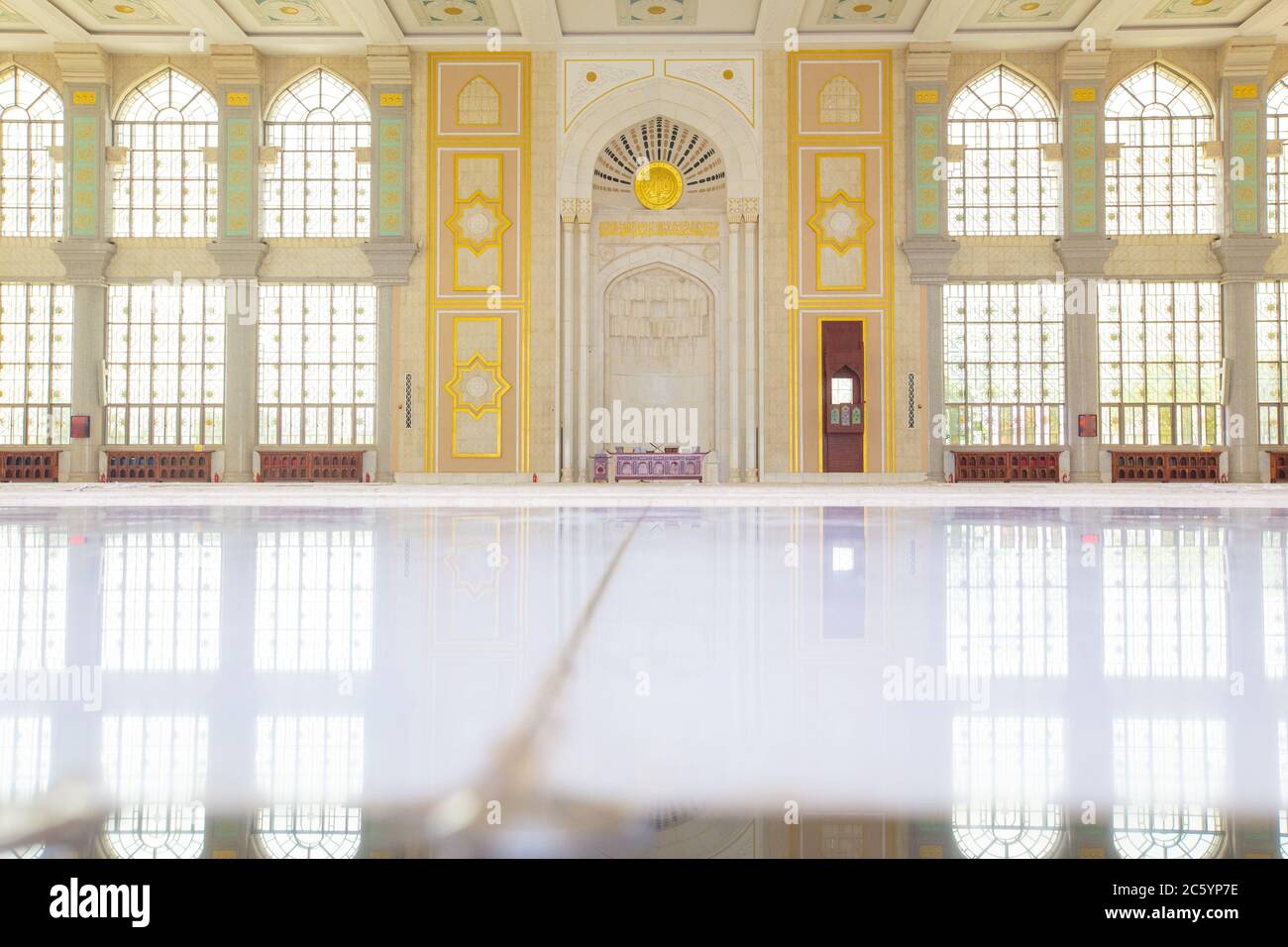 Inside shot of a mosque in Yunnan province, China Stock Photo - Alamy