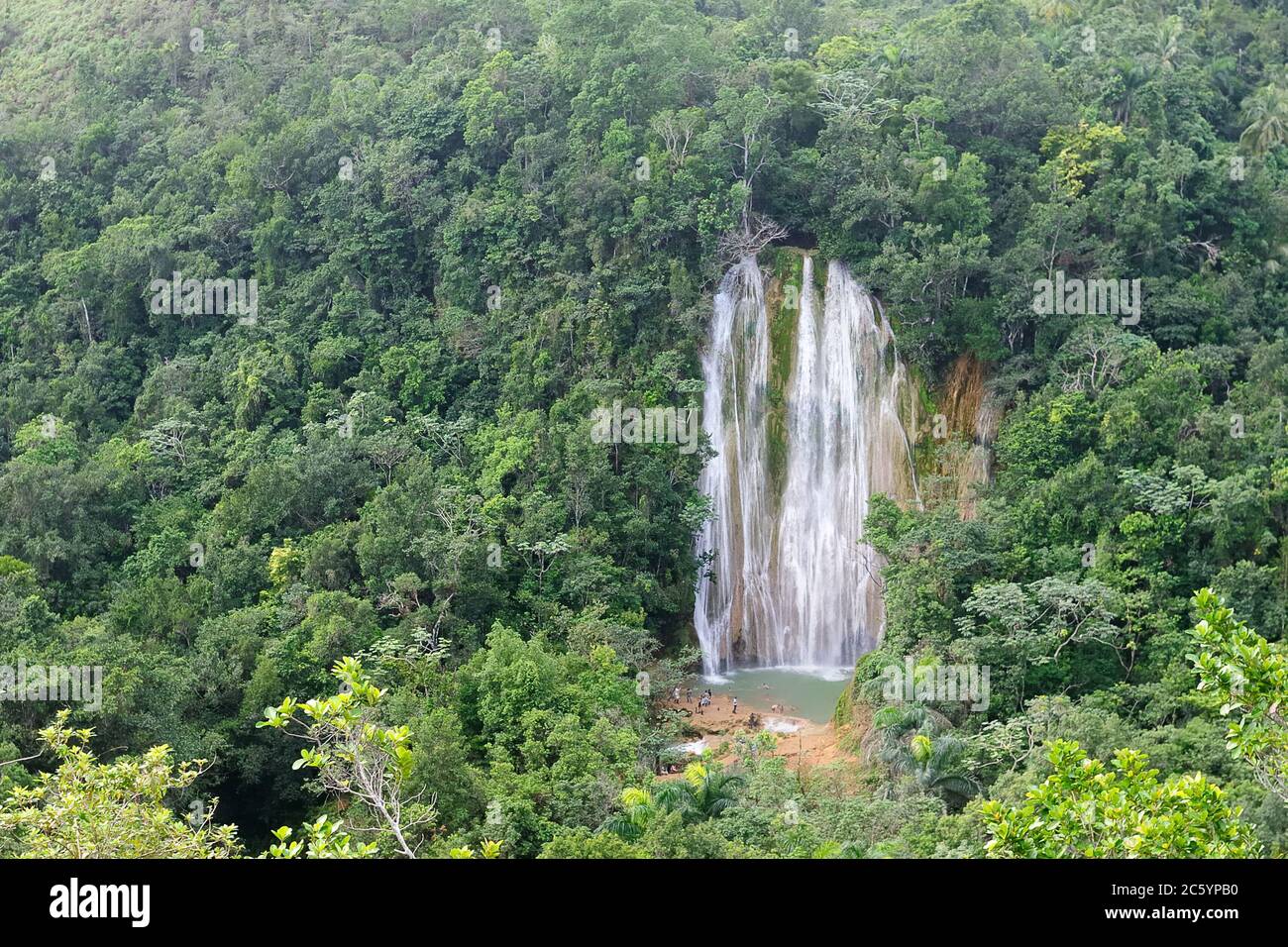 Dominican republic el salto del limon hi-res stock photography and ...