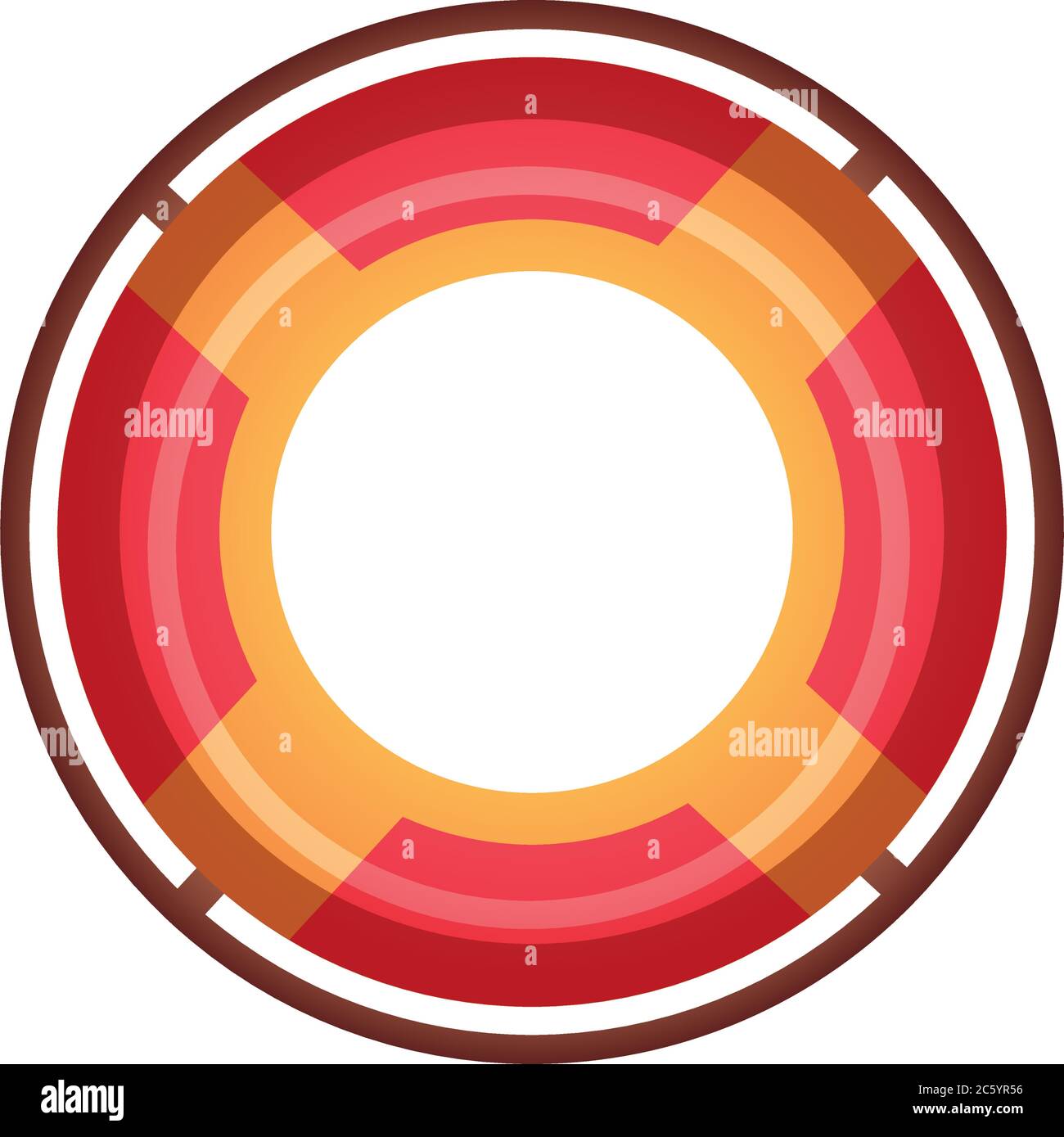 striped float design, Summer vacation tropical relaxation outdoor ...