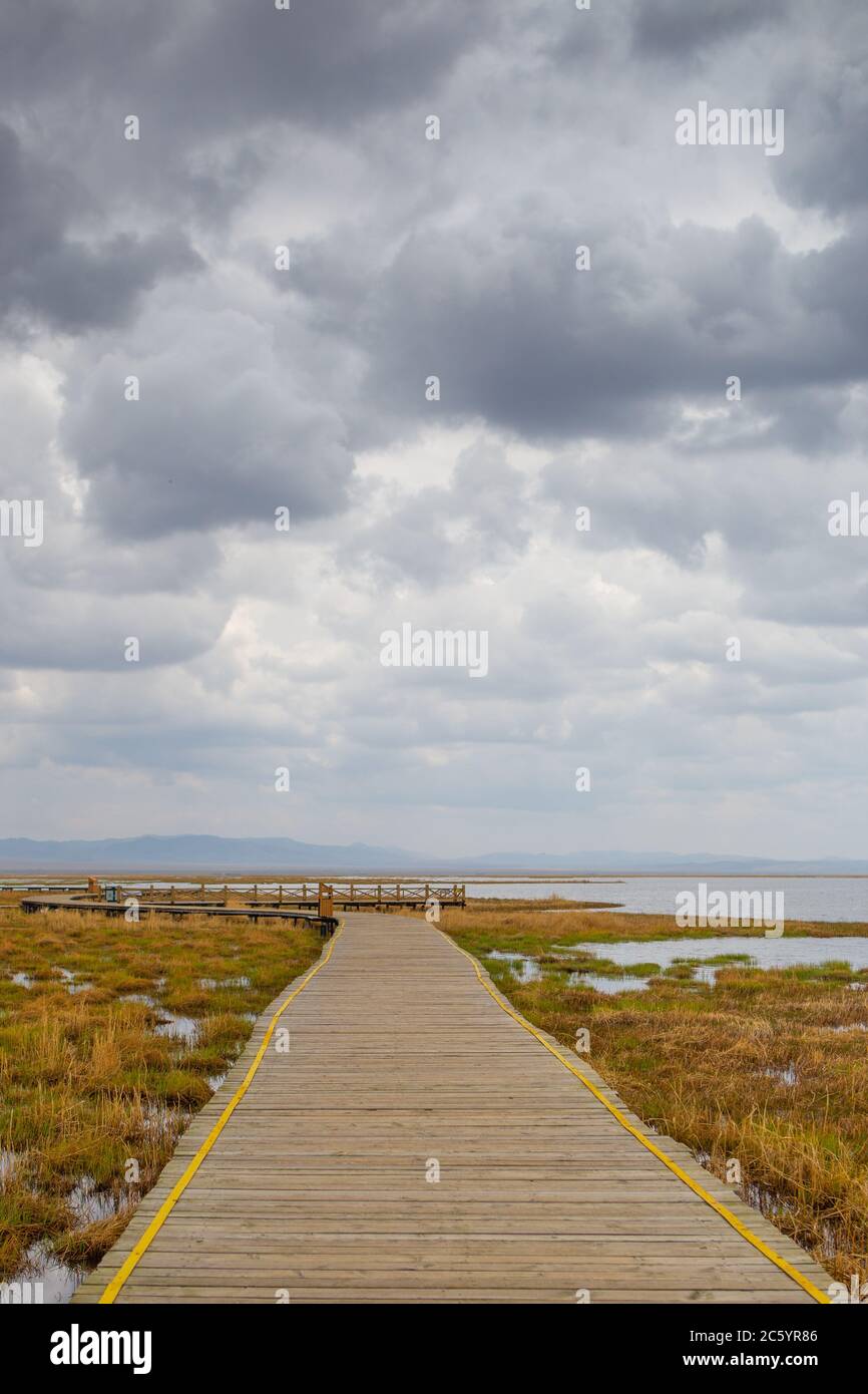 Zoige Grassland, one of the biggest grassland in the border of Szechuan ...