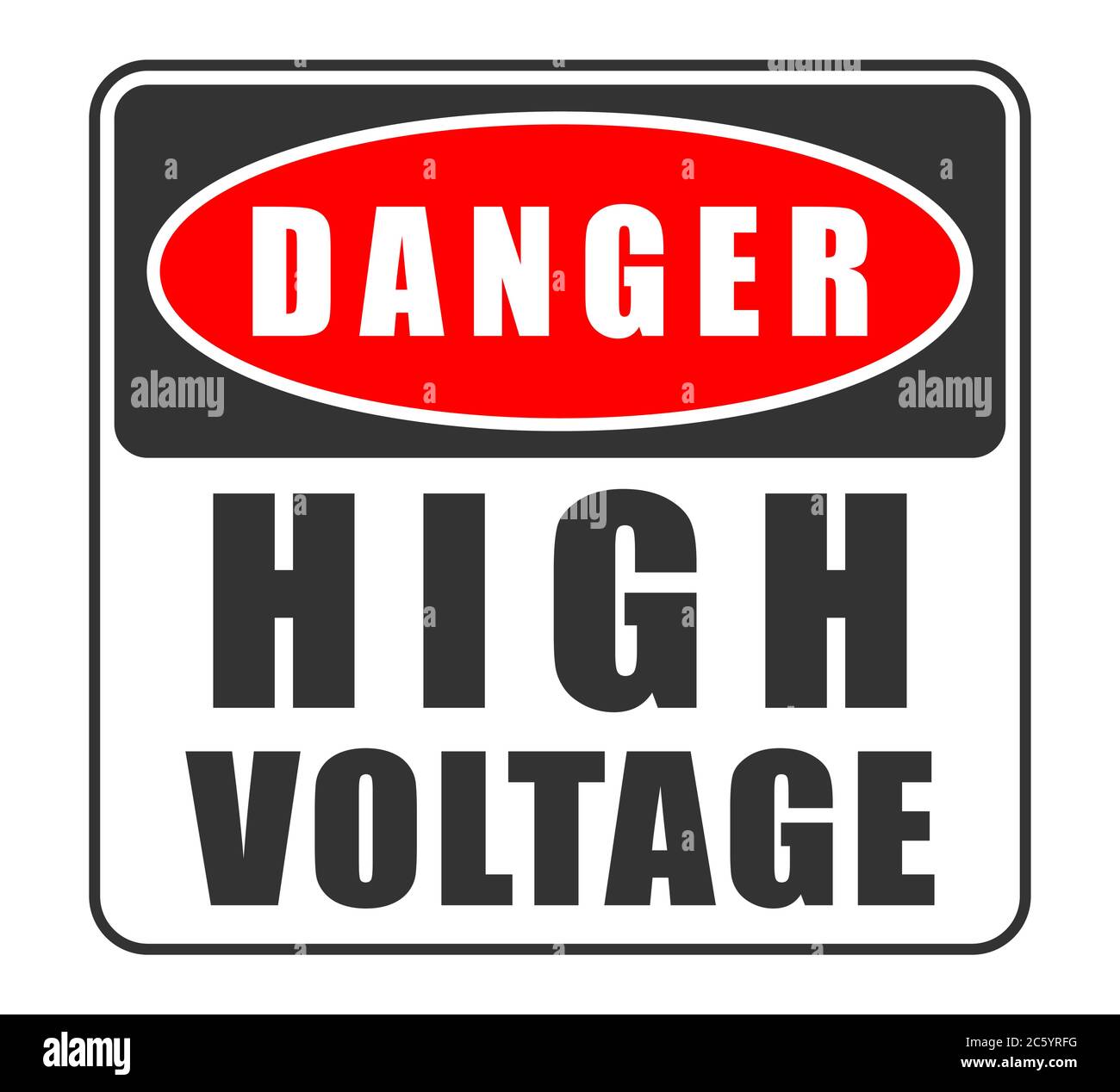 Danger sign symbol. Warning icon logo. Vector illustration image ...