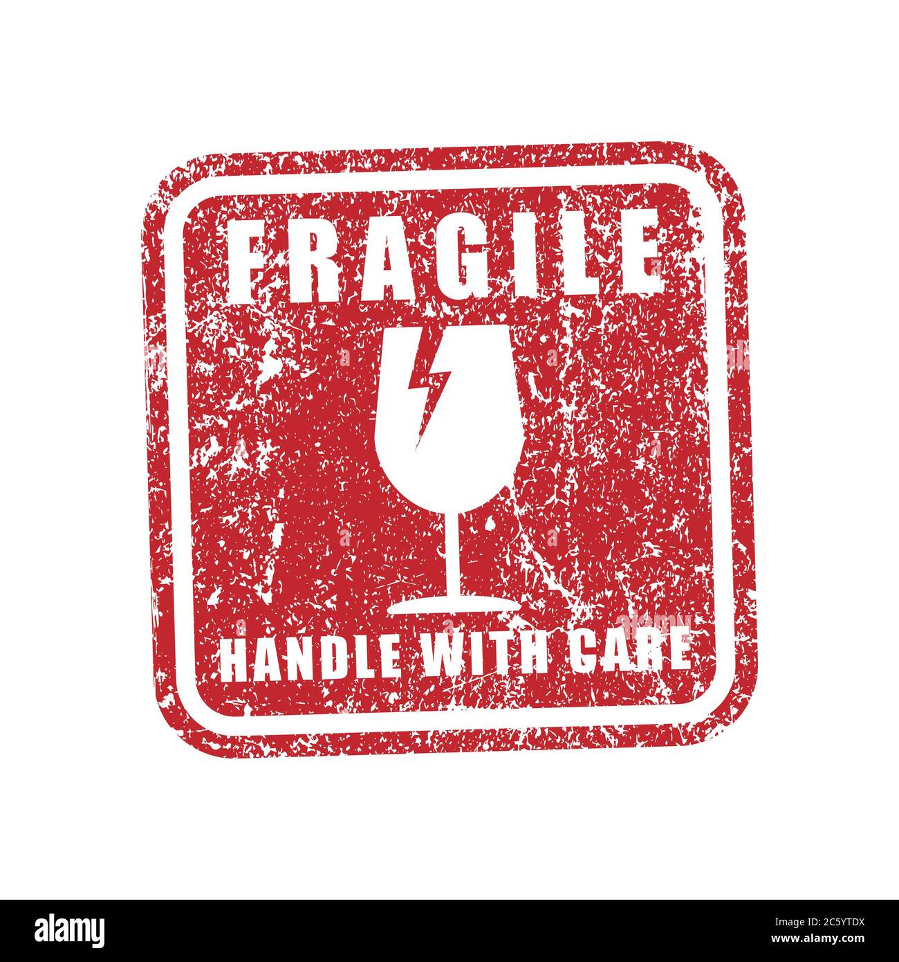 Fragile sticker icon symbol. Handle with care logo sign. Keep dry, This ...