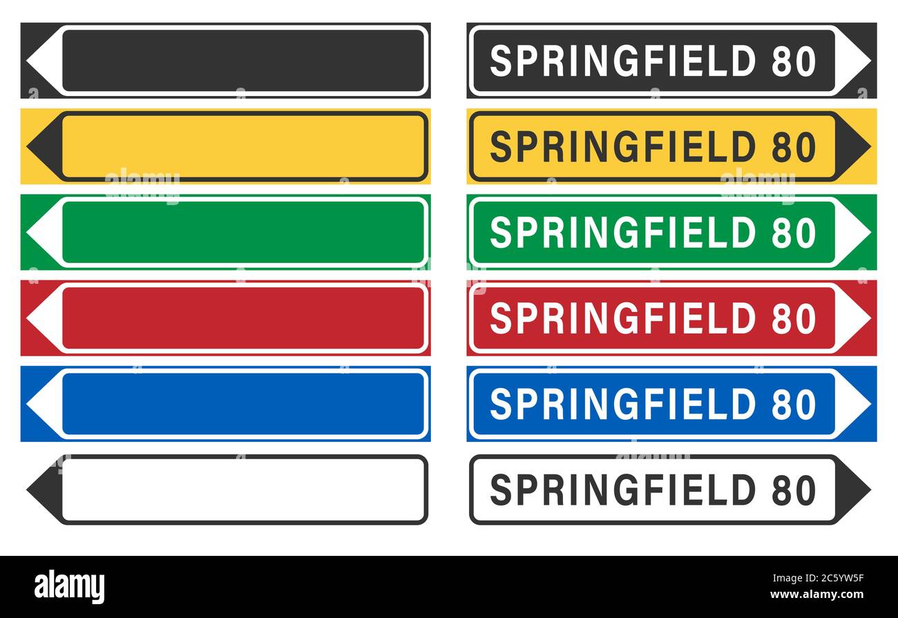 Traffic sign arrow destination city symbol. Vector illustration image ...