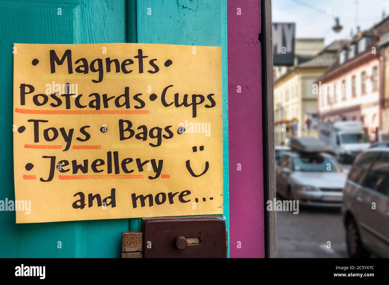 Handwritten poster hi-res stock photography and images - Alamy
