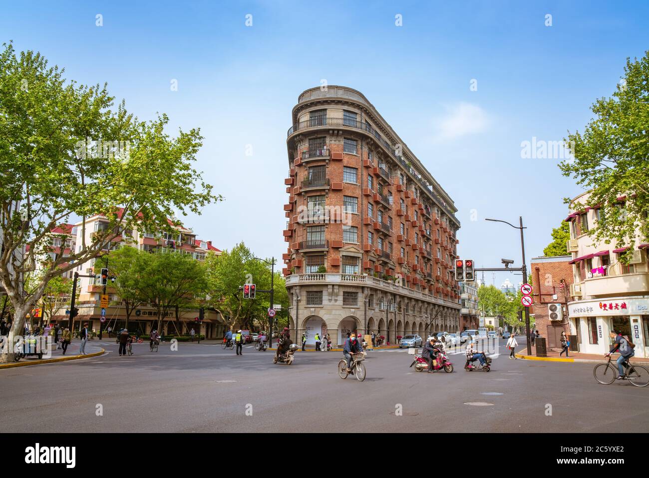 Wukang building, a colonial landmark in Shanghai, China Stock Photo - Alamy