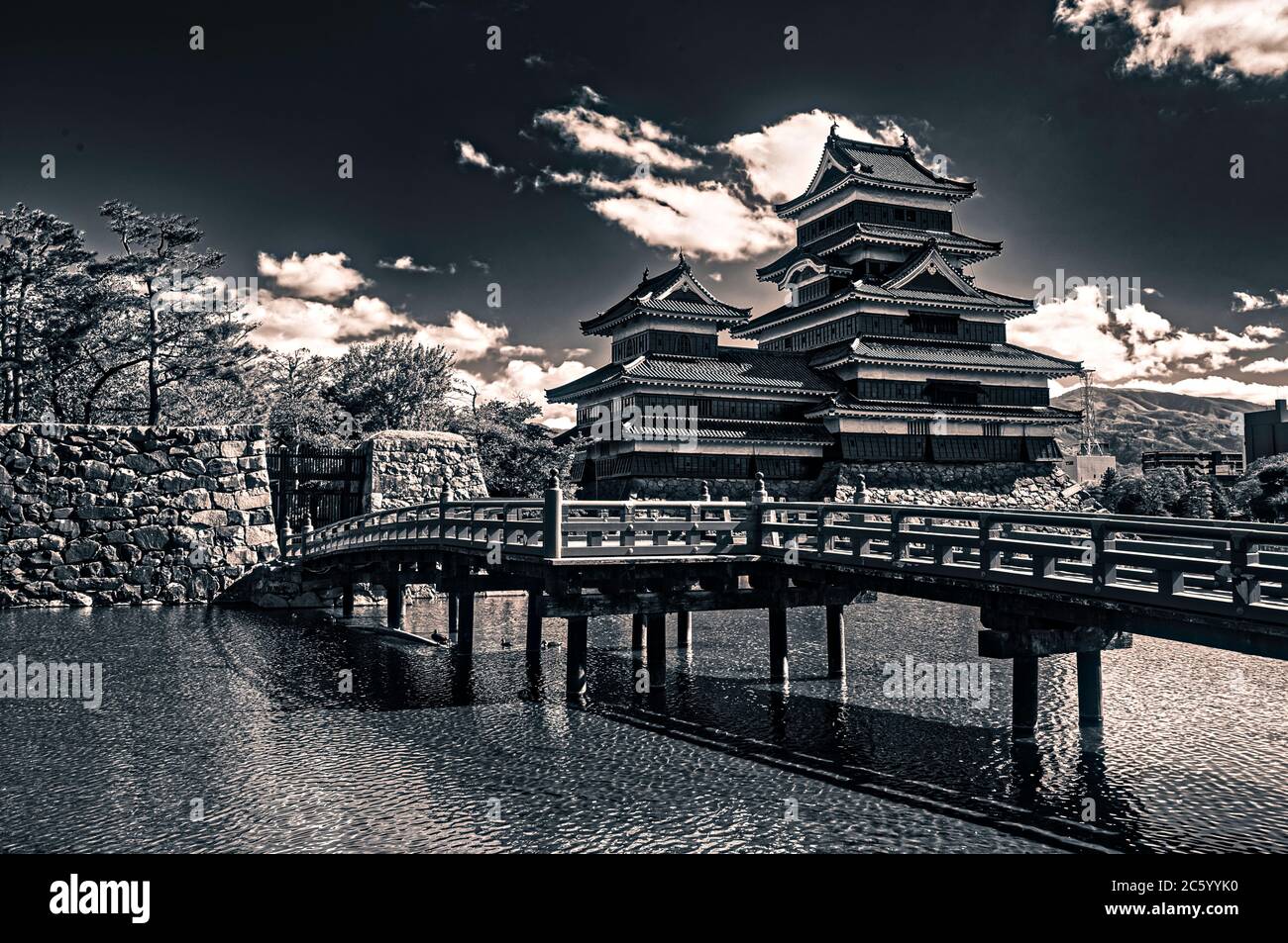 Matsumoto Castle, one of Japan's premier historic castles, called the ...