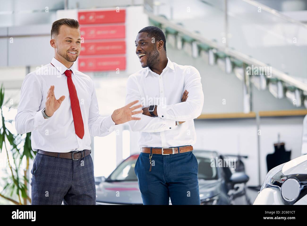 Salesman And Customer Conversation