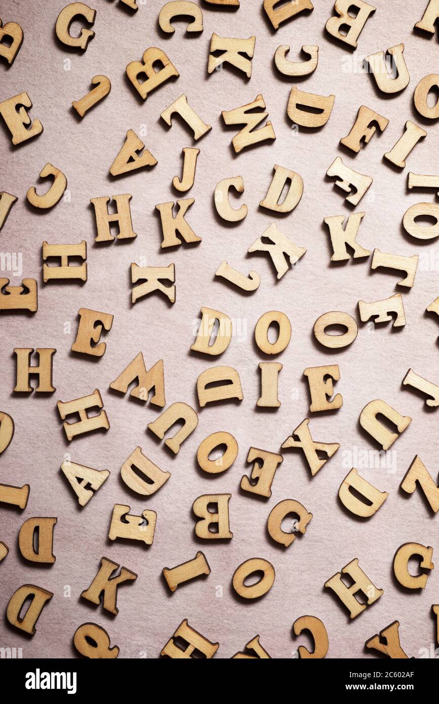 Character font table hi-res stock photography and images - Alamy