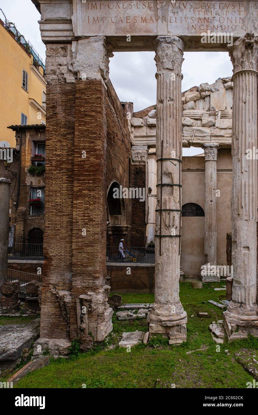 Porticus octavia hi-res stock photography and images - Alamy