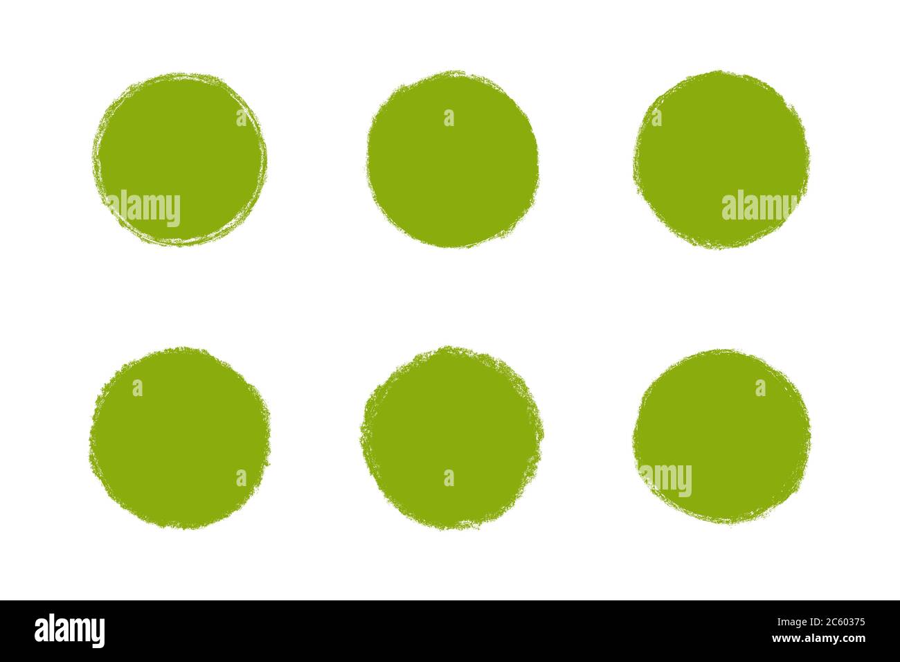 Collection of green grunge distressed brush stamp backgrounds Stock ...