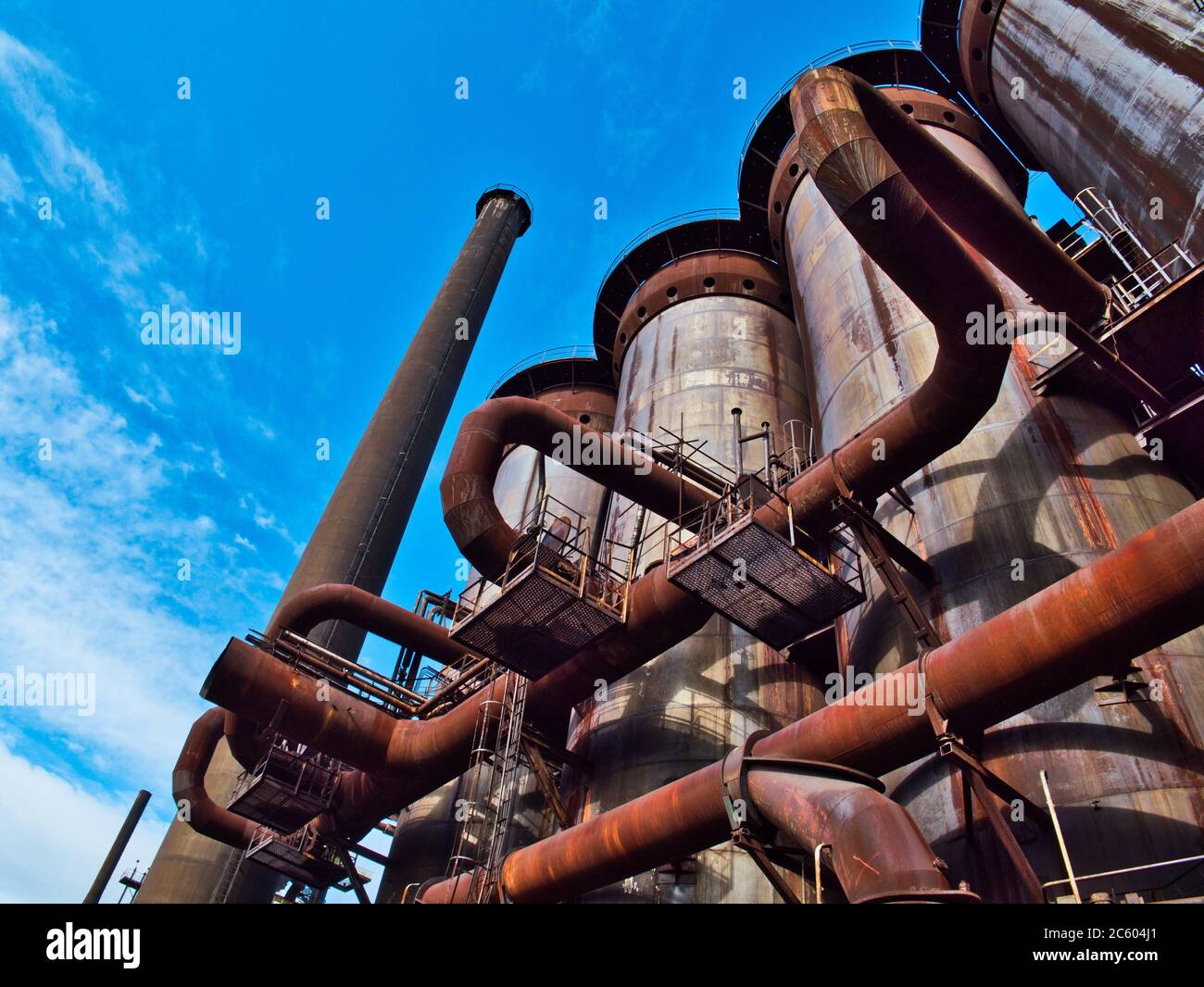Blast furnace tower hi-res stock photography and images - Alamy
