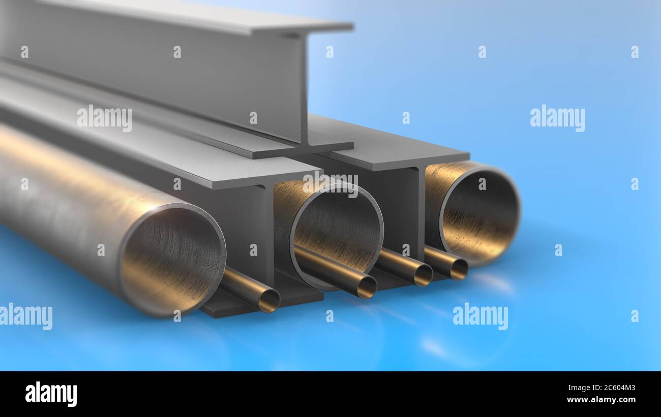 Rolled steel beam hi-res stock photography and images - Alamy