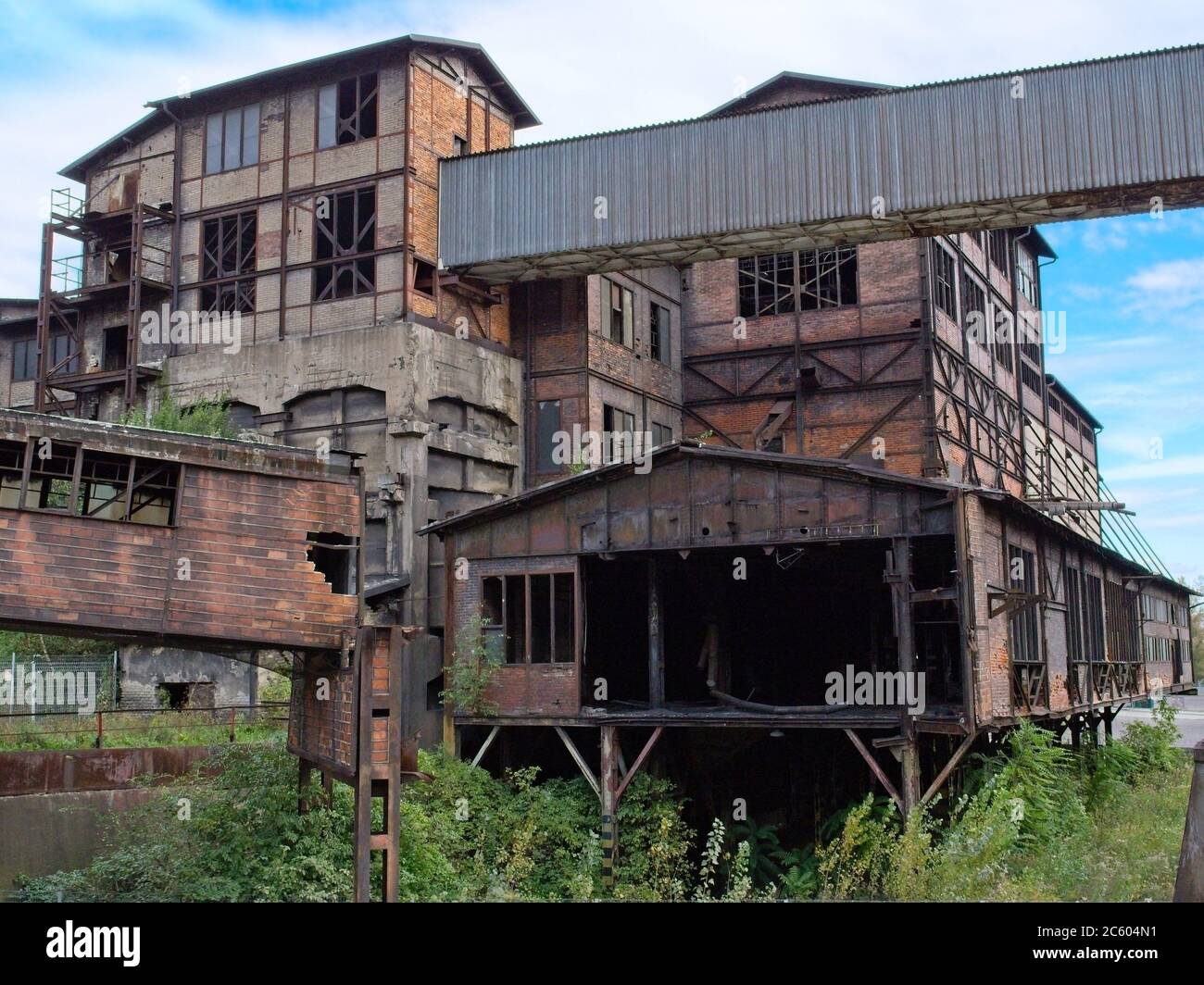 Blast furnace abandoned steel mill hi-res stock photography and images ...