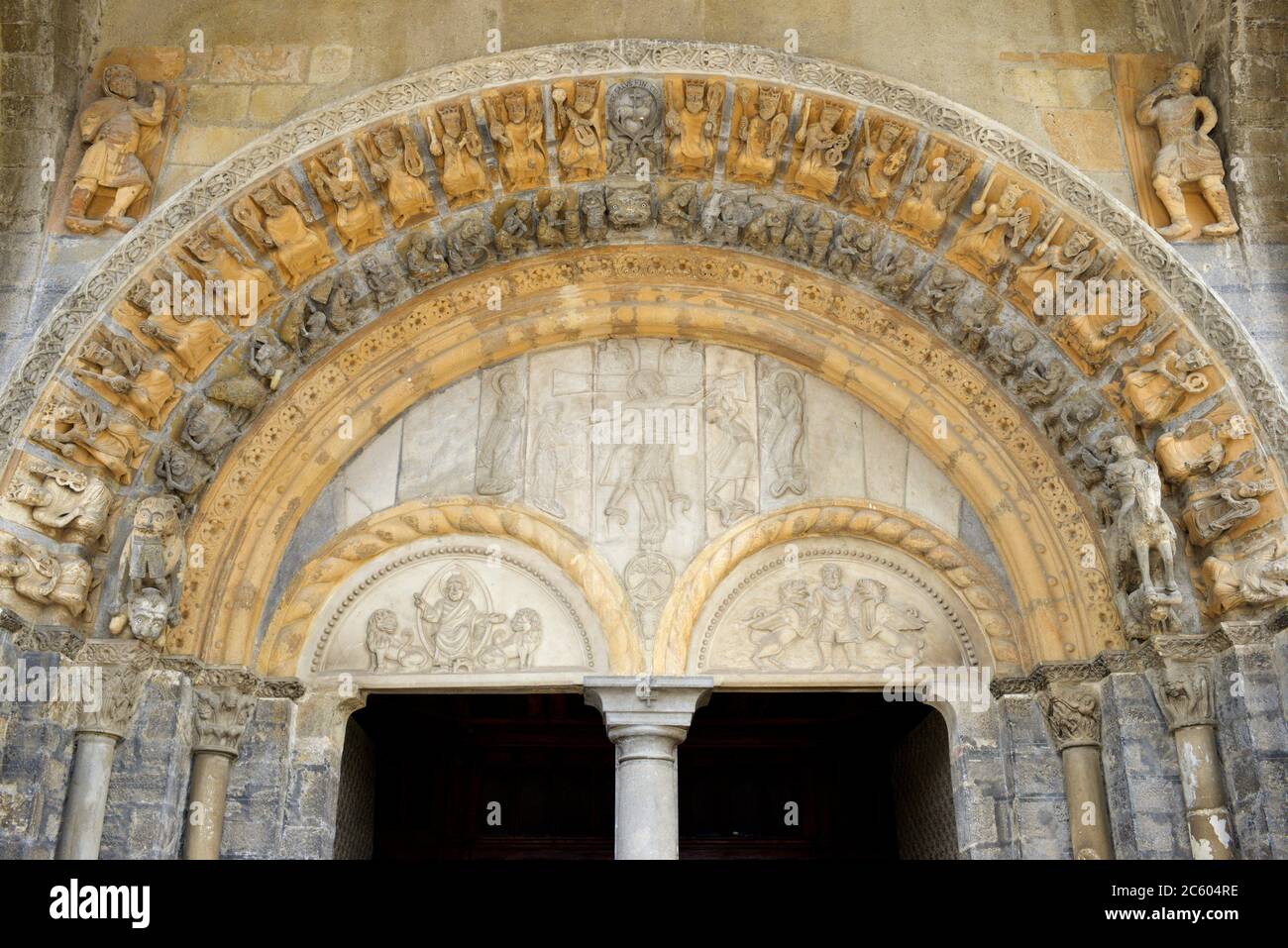 Oloron Sainte Marie Cathedral High Resolution Stock Photography and ...