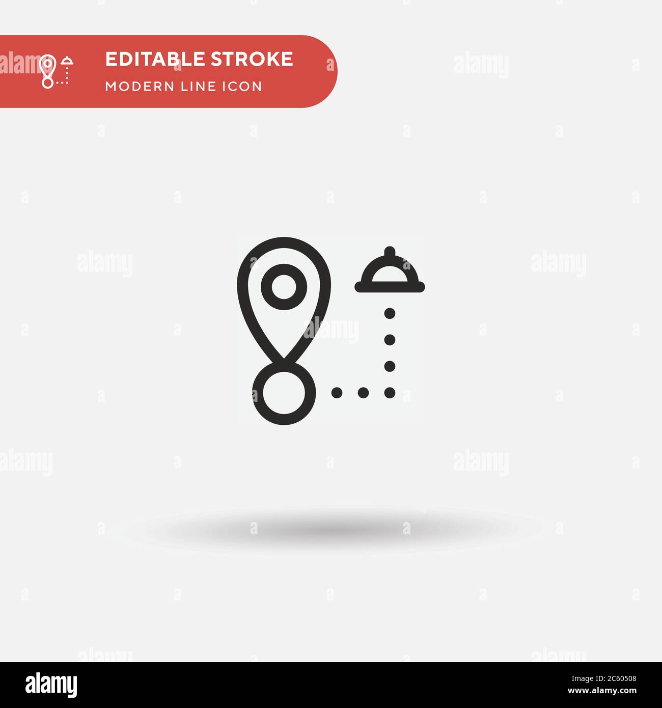 Placeholder Simple vector icon. Illustration symbol design template for ...
