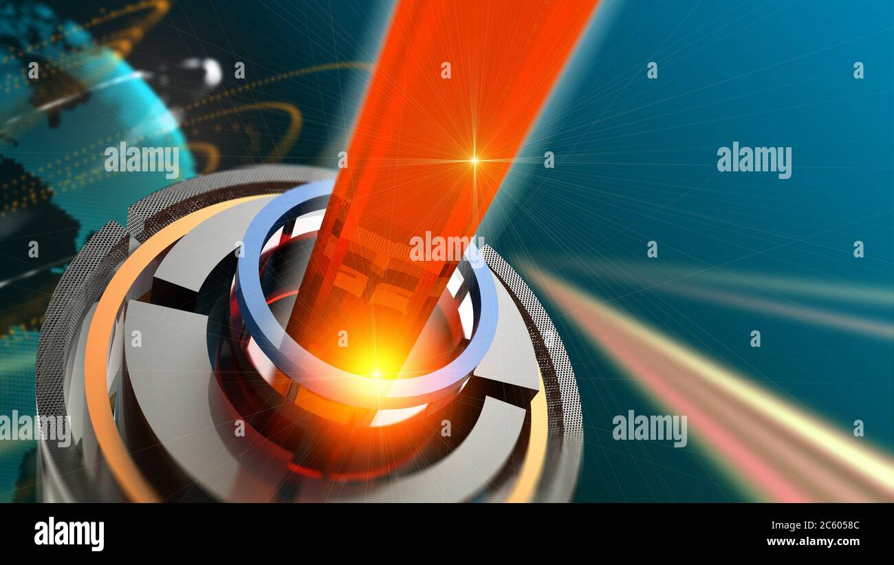 Photon beam hi-res stock photography and images - Alamy