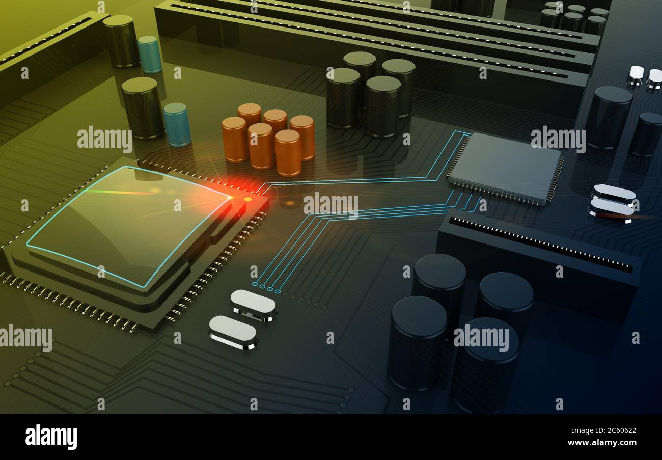 Central processing unit image hi-res stock photography and images - Alamy